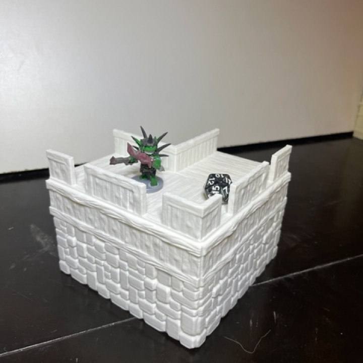 3D Printable Modular Fortress by RFIPRINTS