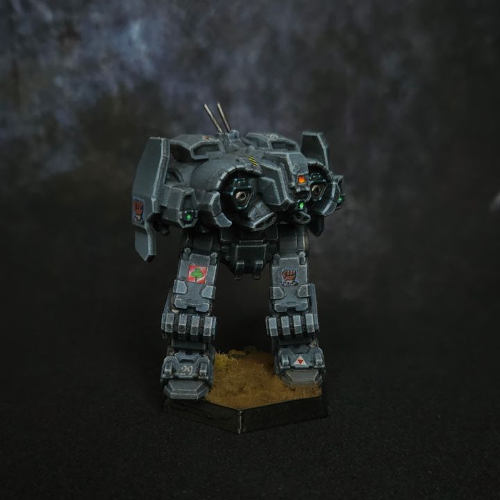 3D Print of Fafnir FNR-5 for Battletech by joshwitham