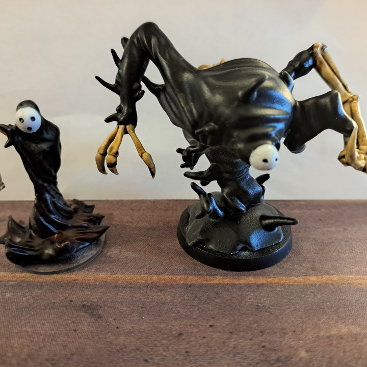 3D Printable Formless Hunter (Small and Large versions) by Irnkman