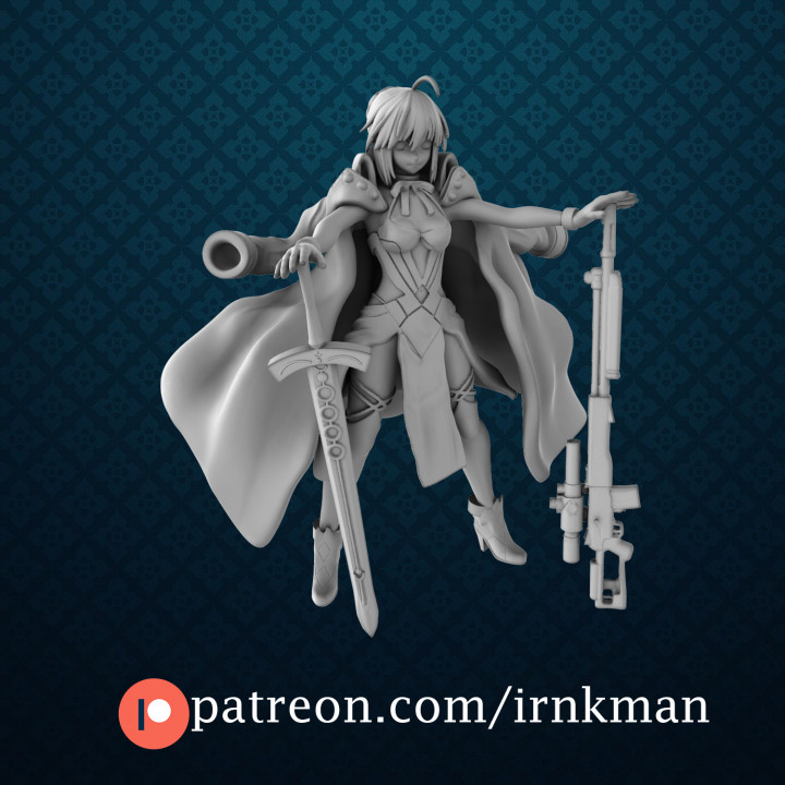 3D Printable Frontline Commander by Irnkman