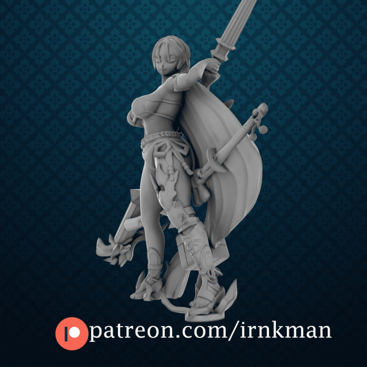 3D Printable Thunder Lancer by Irnkman