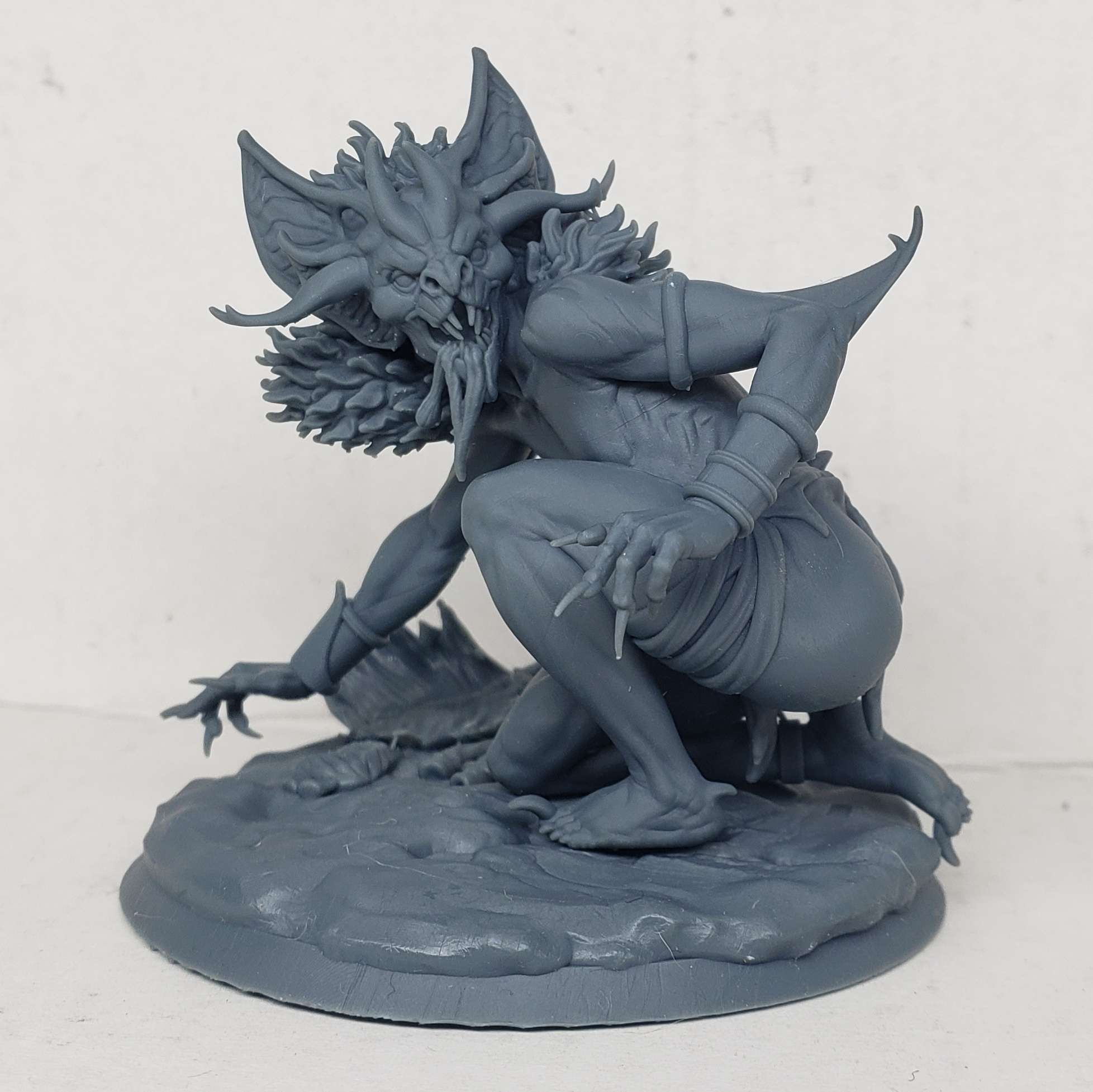 3D Printable Vampire Beast by Claymore Miniatures