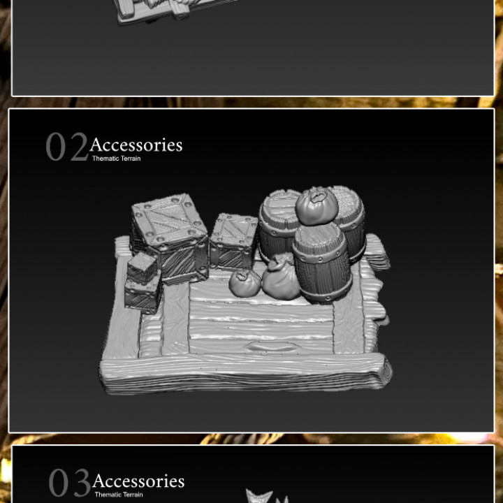 3D Printable Mystic-Realm's Act 5: Chasm of the Accursed Goblin King ...