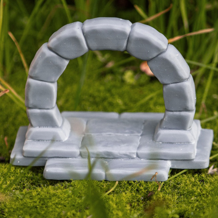3D Printable Portals of Atarien Full Set by Safehold