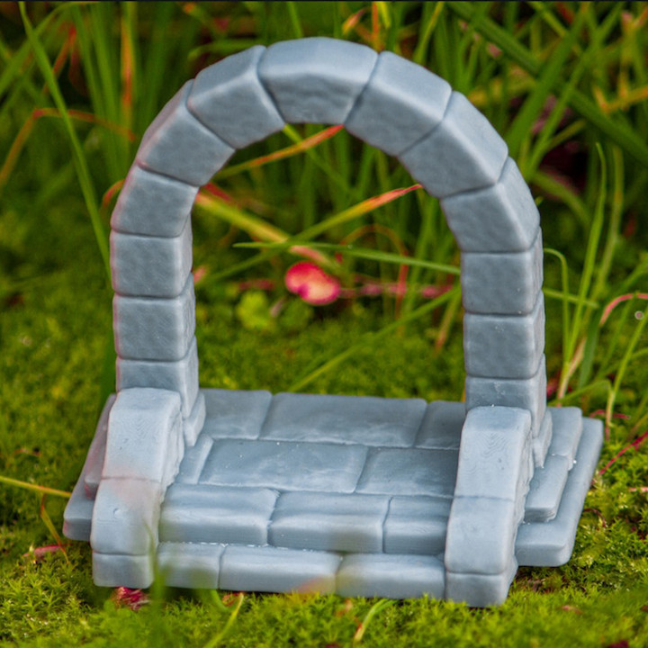 3D Printable Portals of Atarien Full Set by Safehold