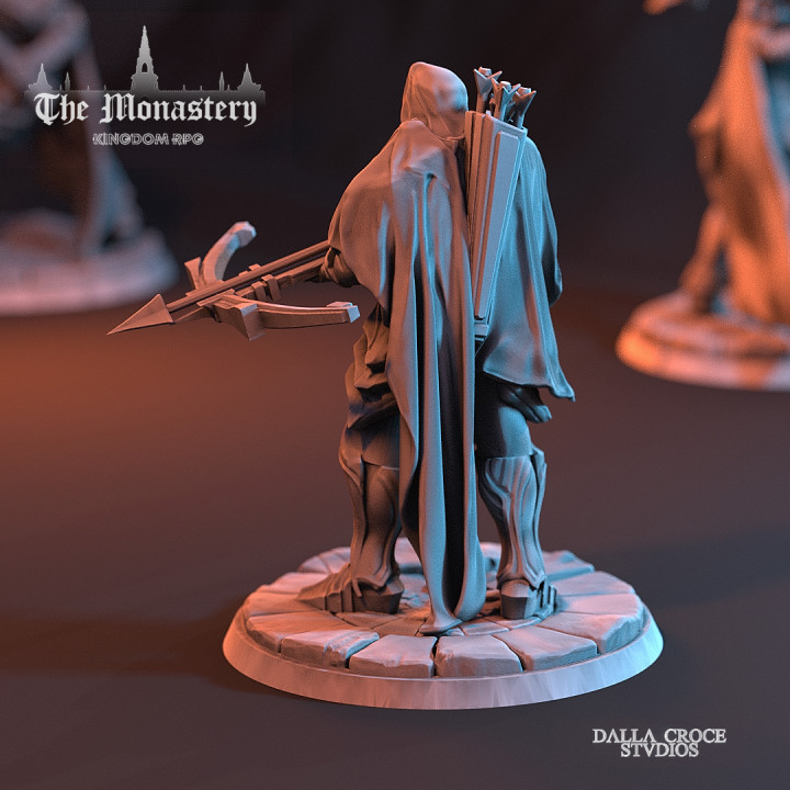 3D Printable The Monastery - The Boss Monks Character Set by Dalla ...