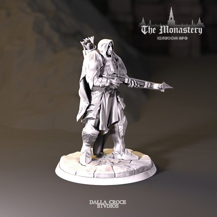 3D Printable The Monastery - The Boss Monks Character Set by Dalla ...
