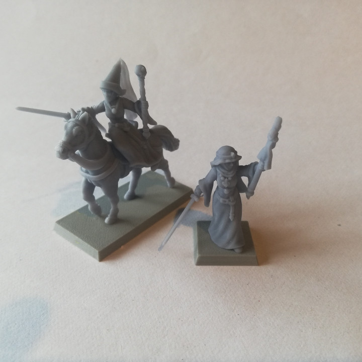 3D Printable Damsel Miniatures (modular, 32mm) by Juhász Gergely