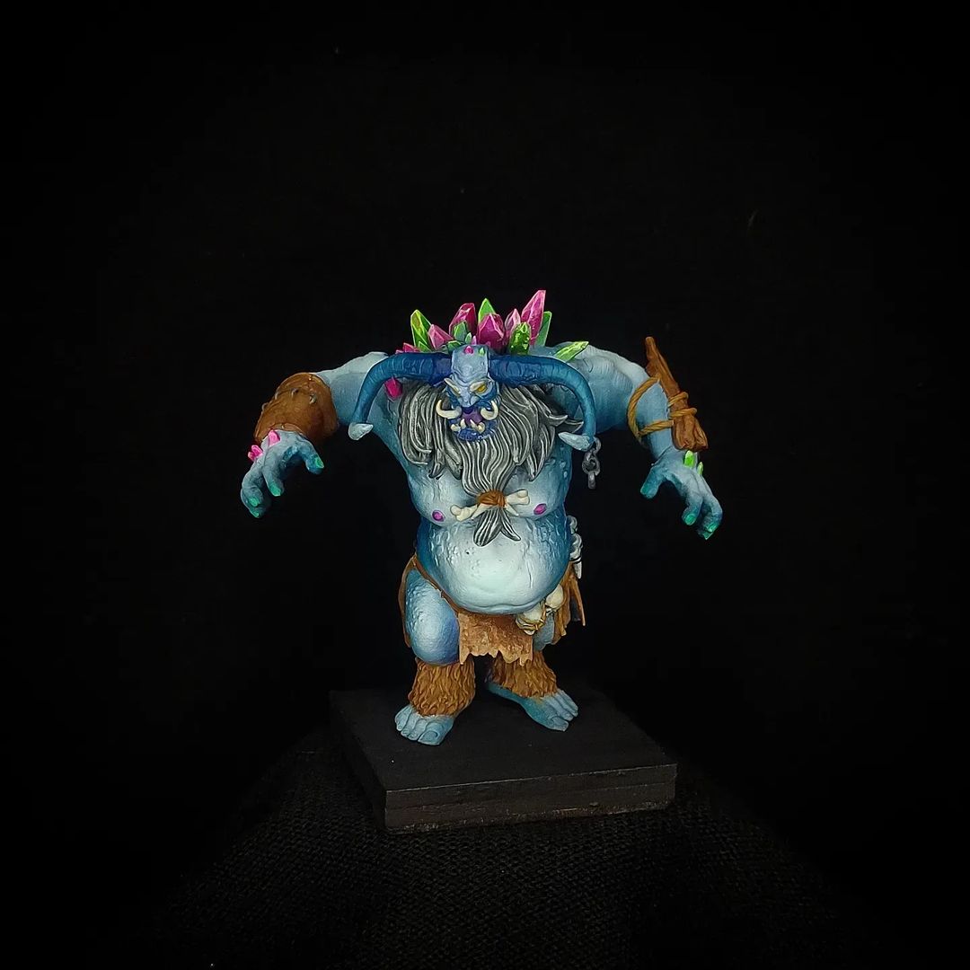 3D Printable Ice troll by Lion Heart Forge