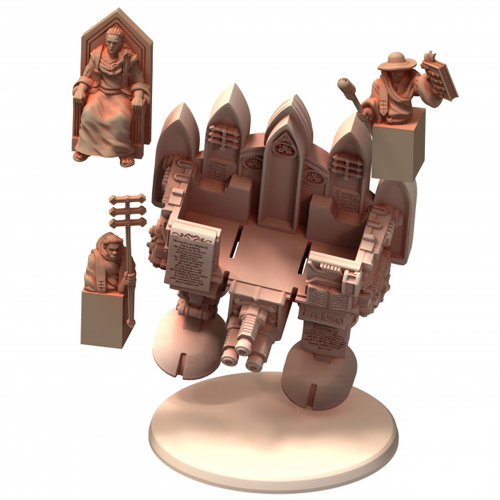 3D Printable 019 MILITARIA BELTHAZARK Medieval Belthazark Church ...