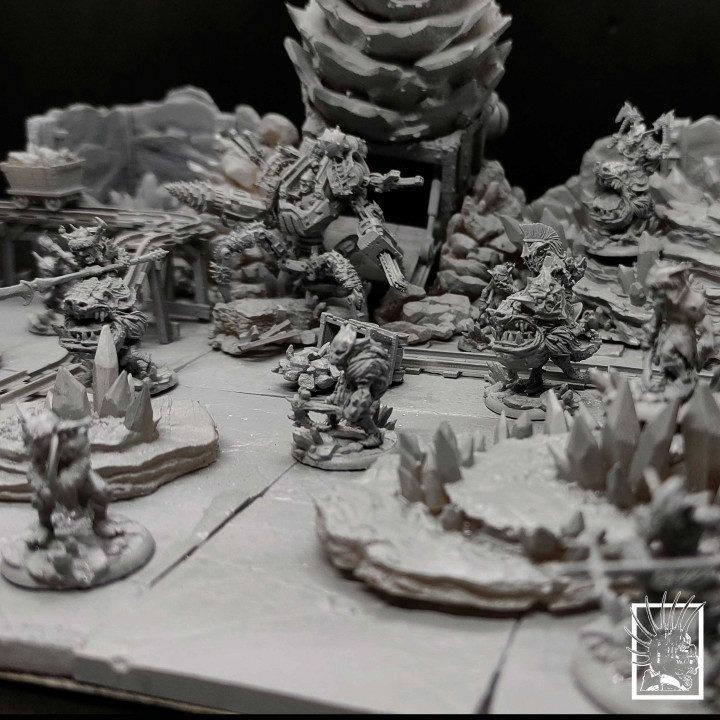 3D Printable COMMERCIAL LICENSE - BUNDLE#5 - MINE WAR PART 1: GOBLIN ...