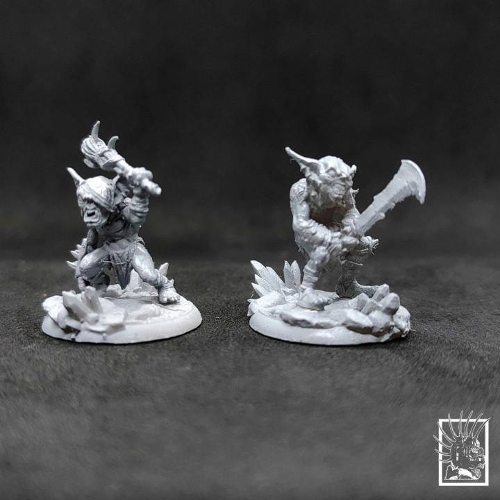 3D Printable COMMERCIAL LICENSE - BUNDLE#5 - MINE WAR PART 1: GOBLIN ...