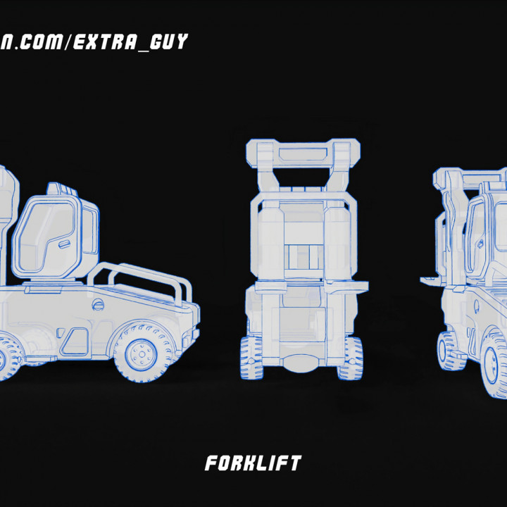3D Printable Repair Bay Props by Extra Guy