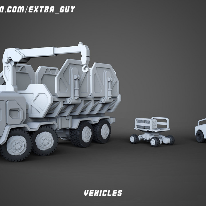 3D Printable Repair Bay Props by Extra Guy