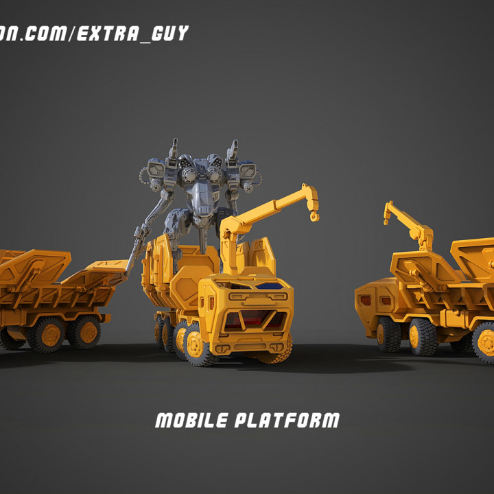 3D Printable Repair Bay Props by Extra Guy