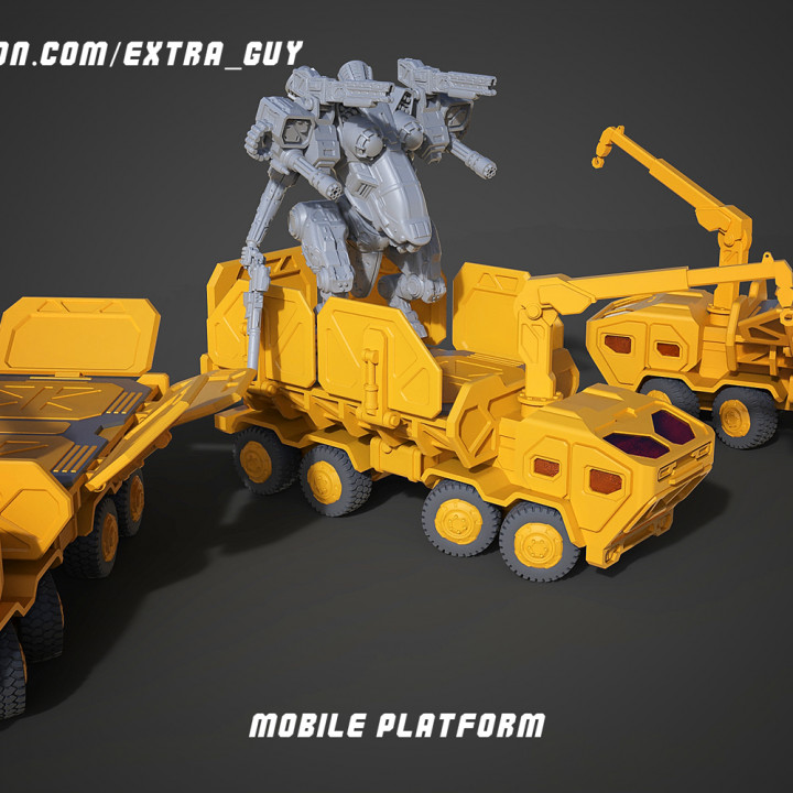 3D Printable Repair Bay Props by Extra Guy