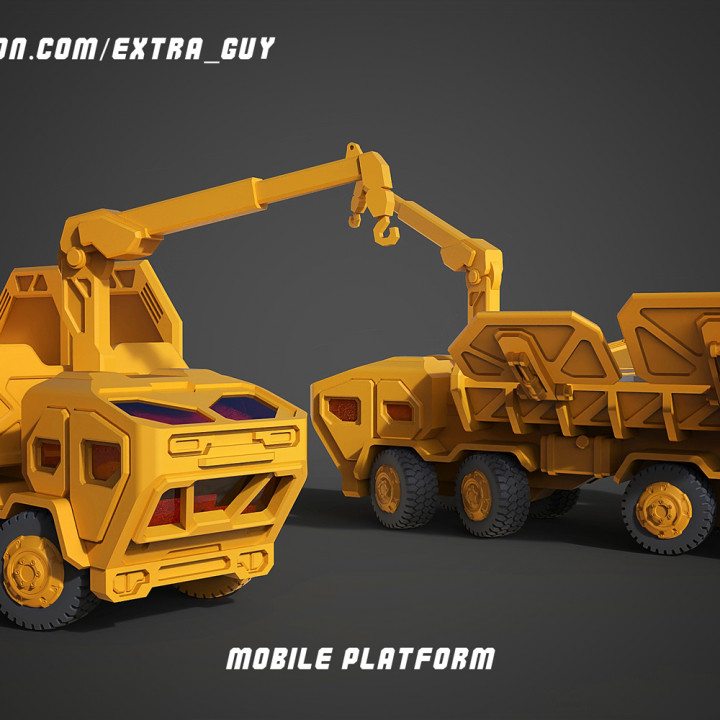 3D Printable Repair Bay Props by Extra Guy