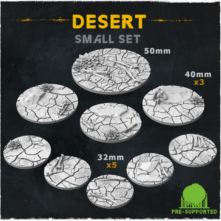 3D Printable Desert - Small Set by Zabavka Workshop