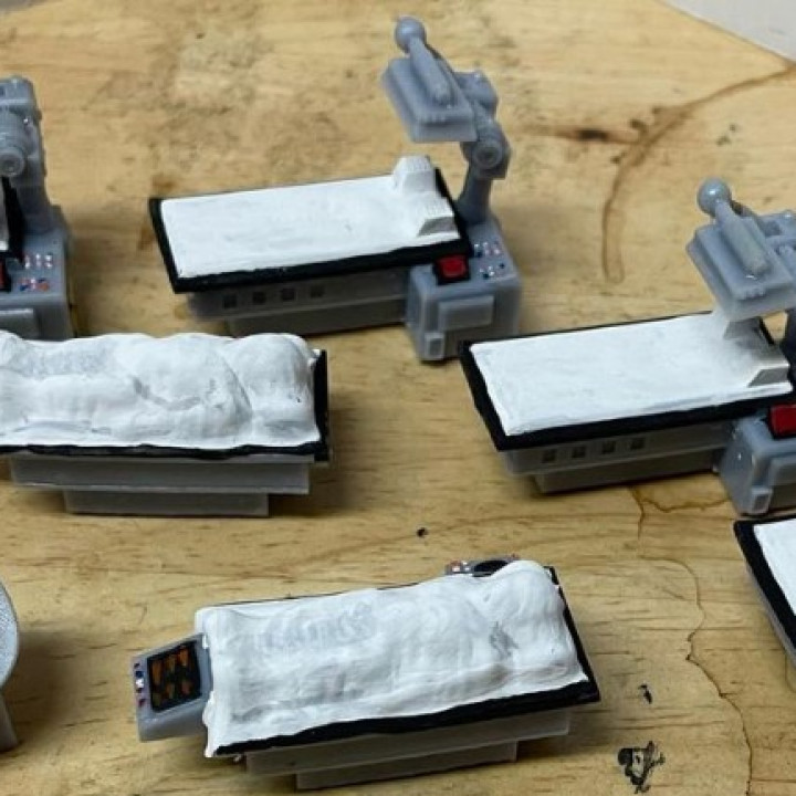 3D Print of Medical Bay by byteknight