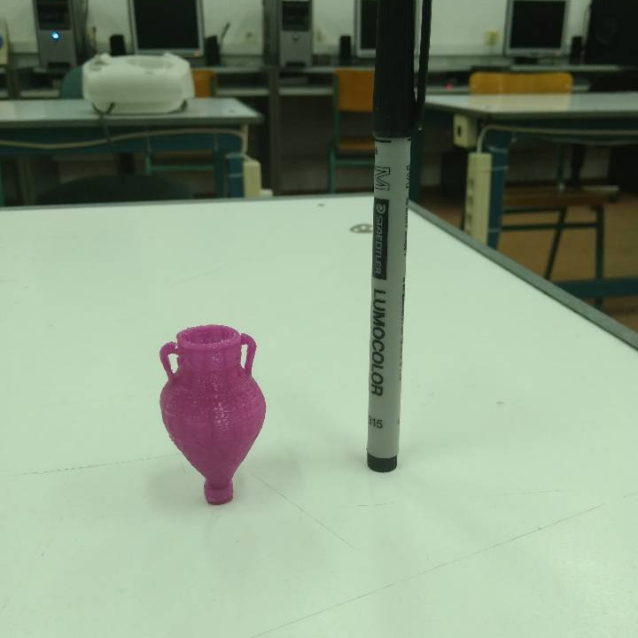 3D Printable Amfora of Chios island by Stamatis Iliadakis
