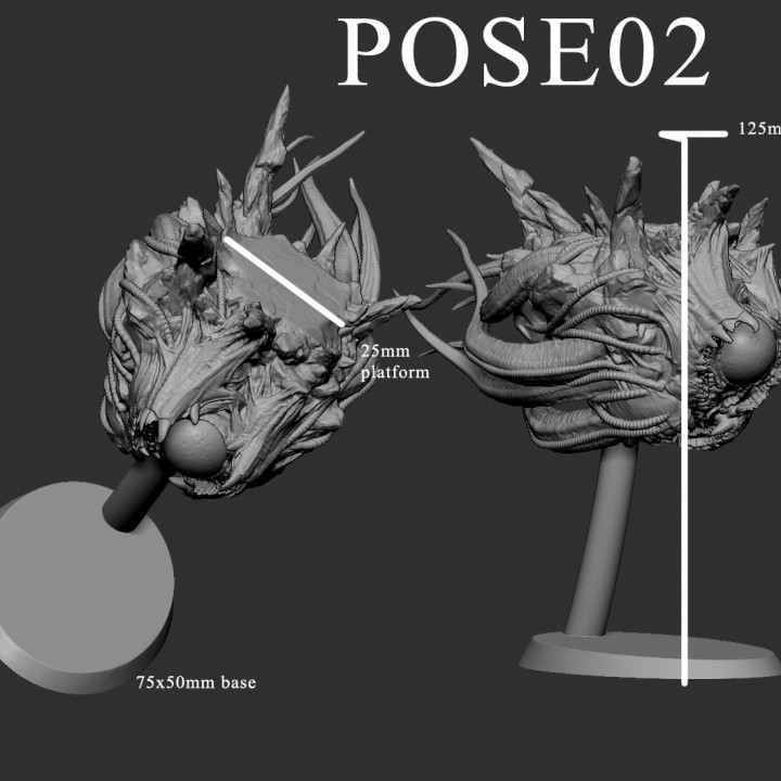 3D Printable Parasitic Yog-Sothoth Convey ( variate 2 of 2) by Mini ...