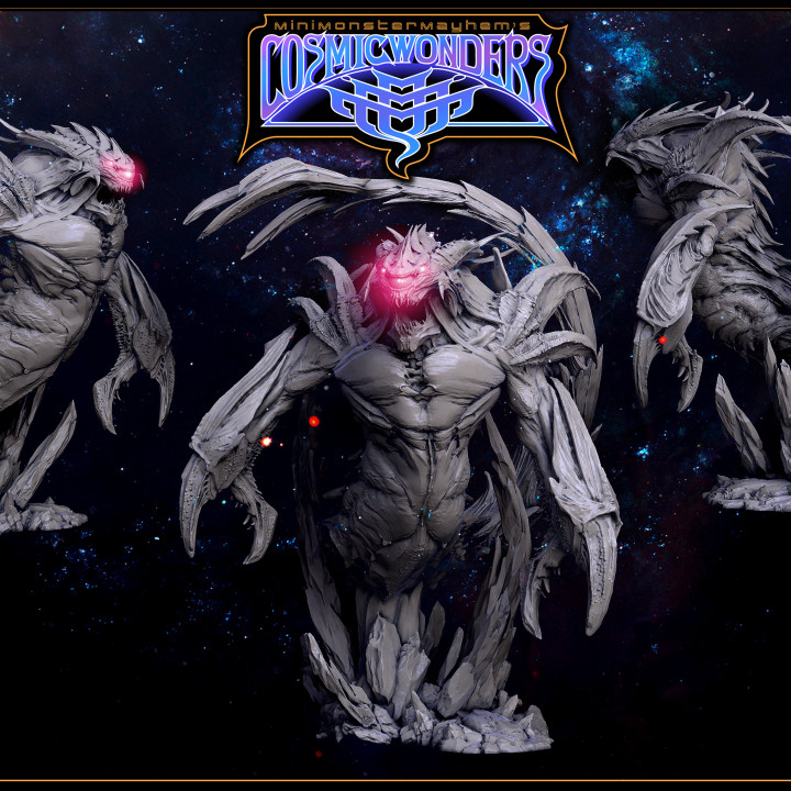 3D Printable Astral Behemoth by Mini Monster Mayhem