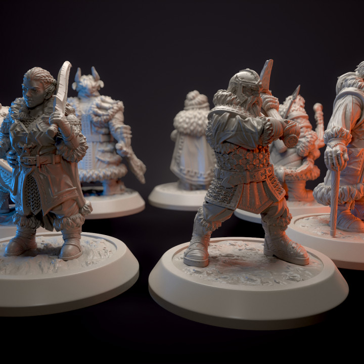 3D Printable Undermountain miniature series by Sam Bolotnikov