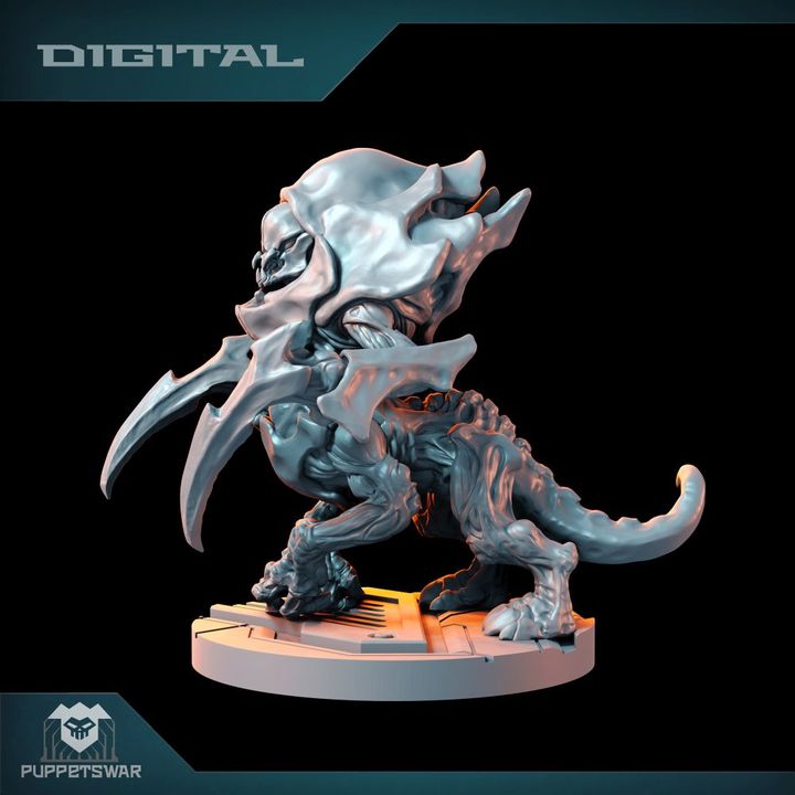 3D Printable Guard Bugs by Puppetswar Miniatures