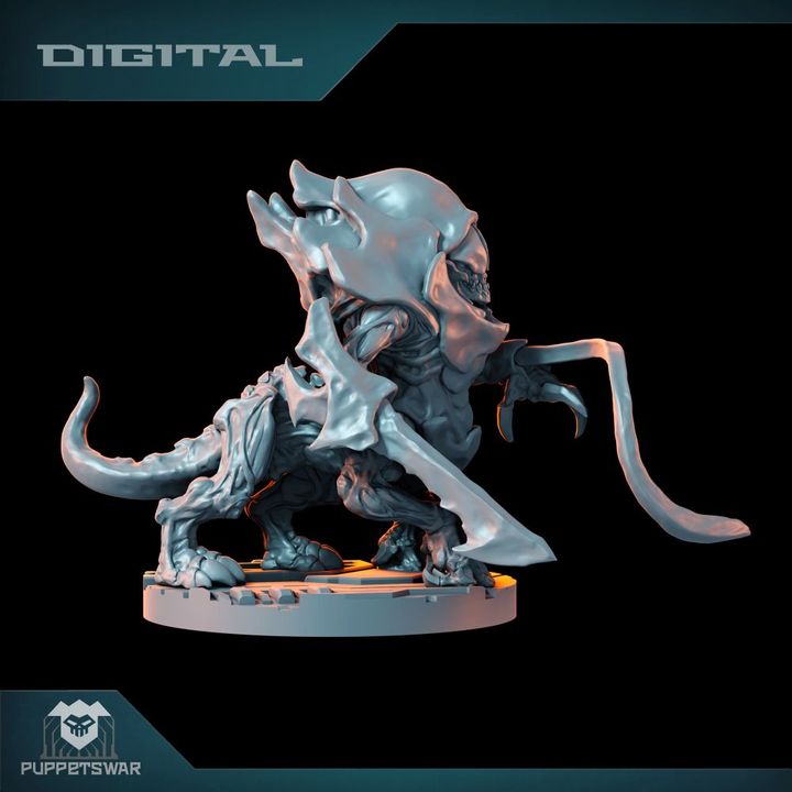 3D Printable Guard Bugs by Puppetswar Miniatures