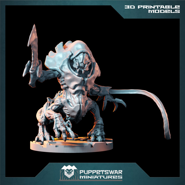 3D Printable Guard Bugs by Puppetswar Miniatures