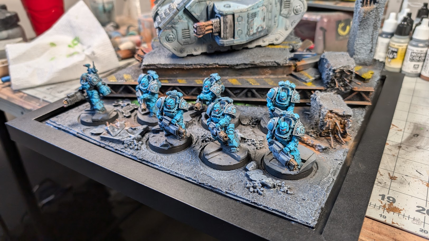 3D Printable Demolishers [Tactical] by Puppetswar Miniatures