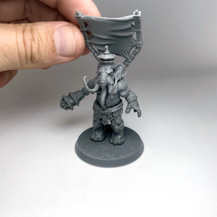 3D Printable Swapmini 47 - Thros-loxodon/ elephant folk by Heroes and ...