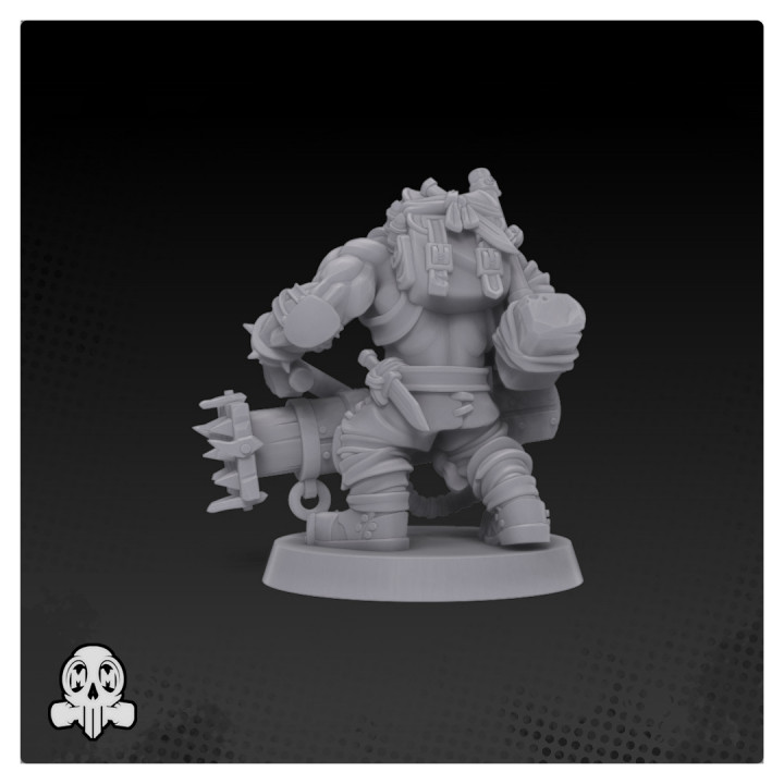 3D Printable Orc 2H Breacher Commando Modular Kit by Malicious Mini's