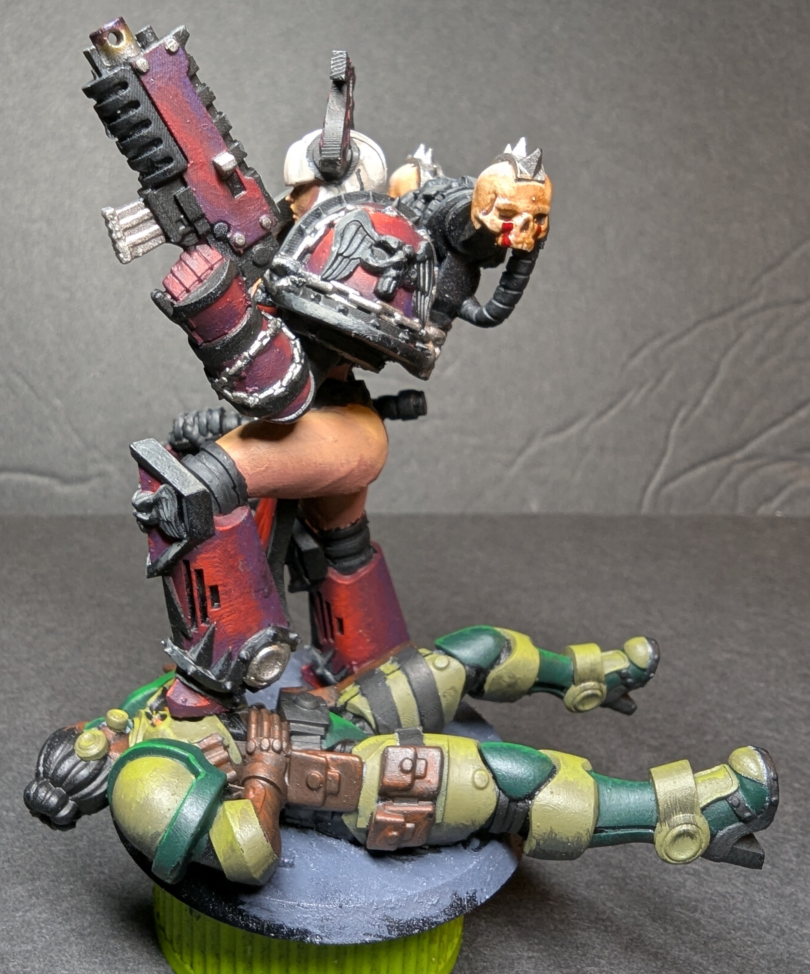 3D Printable Corrupted marine anime figurine by Minigames Miniatures