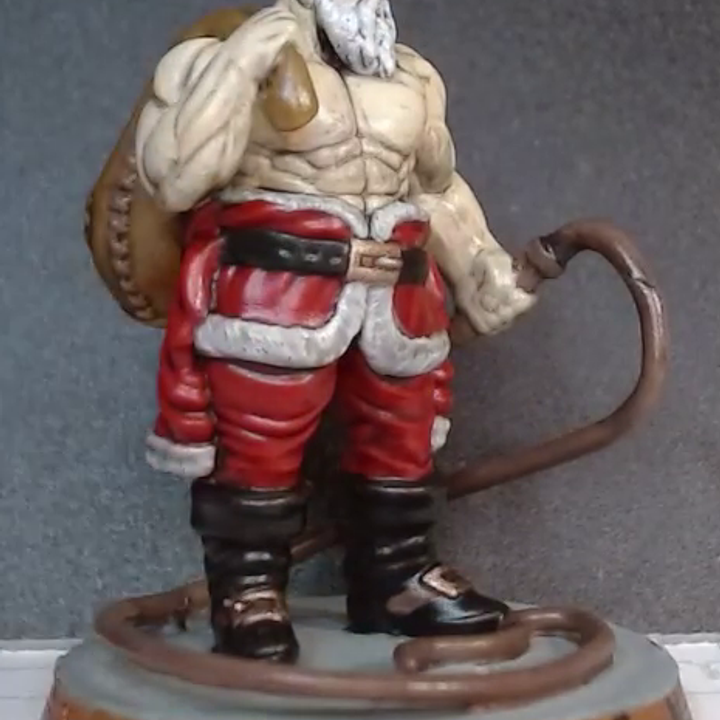 3D Print of MACHO SANTA by wyattofearp