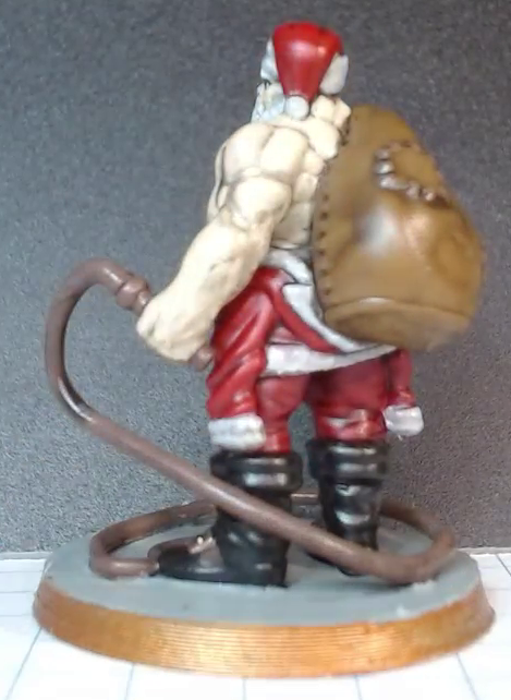 3D Printable MACHO SANTA by PAPSIKELS MINIATURES