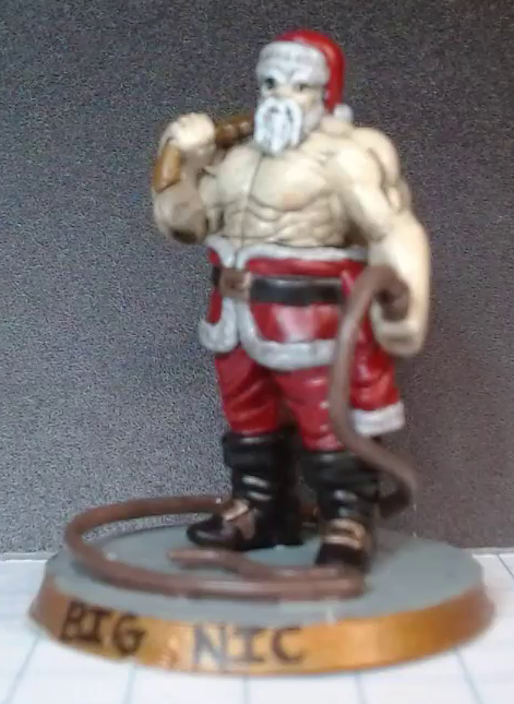 3D Printable MACHO SANTA by PAPSIKELS MINIATURES