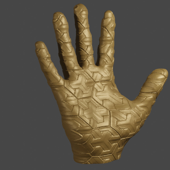 3D Printable Hand collection X17 by anthony