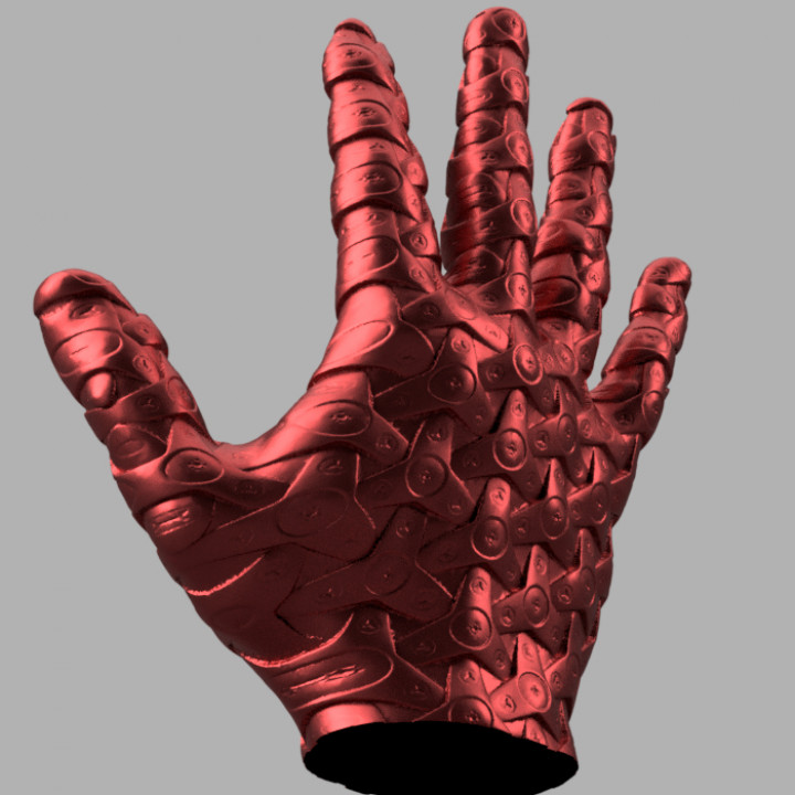 3D Printable Hand collection X17 by anthony