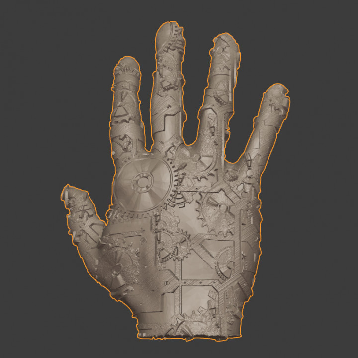 3D Printable Hand collection X17 by anthony
