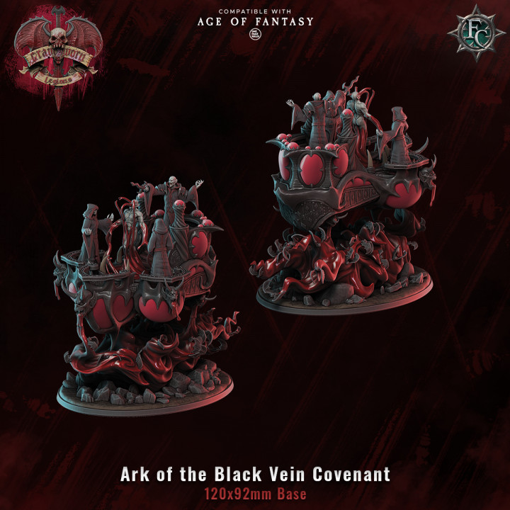 3D Printable Ark of the Black Vein Covenant by Fleshcraft Studio