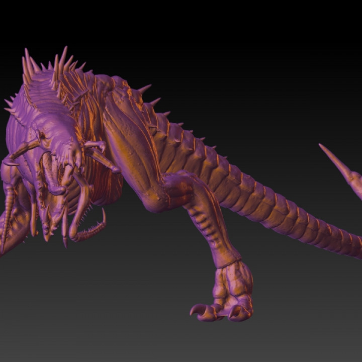 3D Printable abyss creature - Rpg monster by PrintPleasure