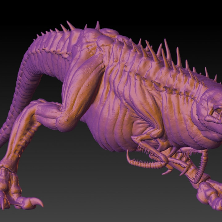 3D Printable abyss creature - Rpg monster by Master