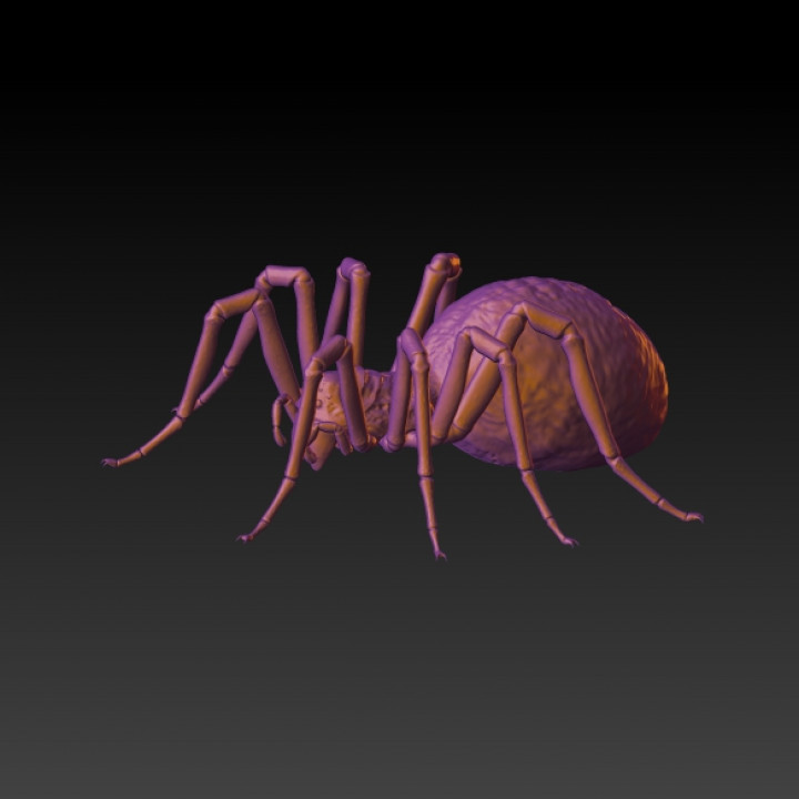 3D Printable giant spider - Rpg monster by PrintPleasure