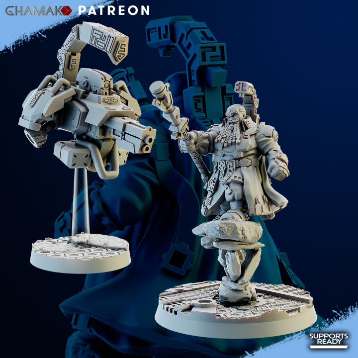 3D Printable Ironkin Kildrak The Gray by Ghamak