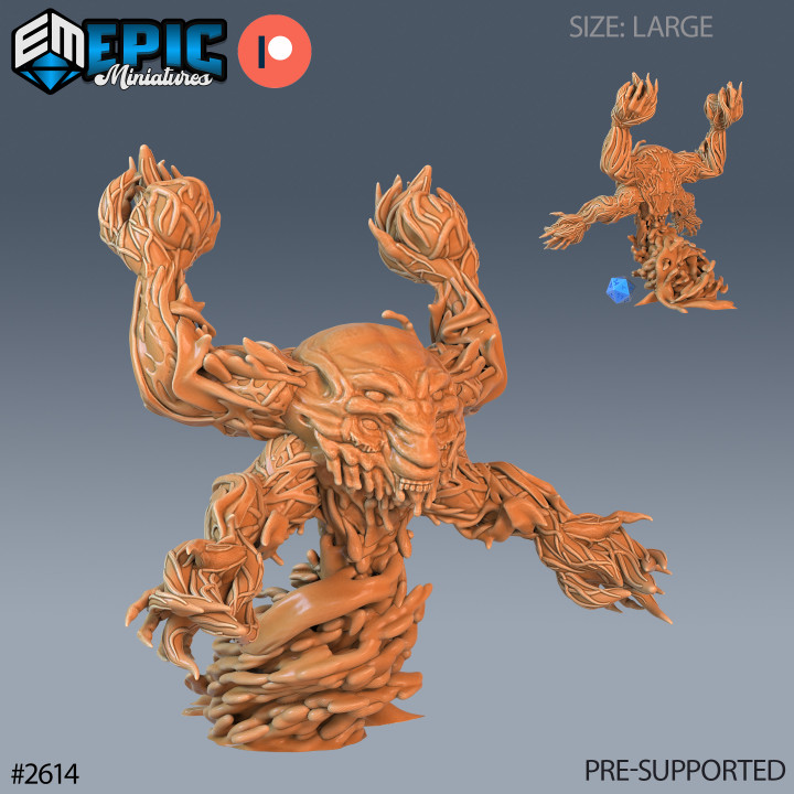 3D Printable Blood Golem Set / Ancient Undead Guard / Giant Vampire ...