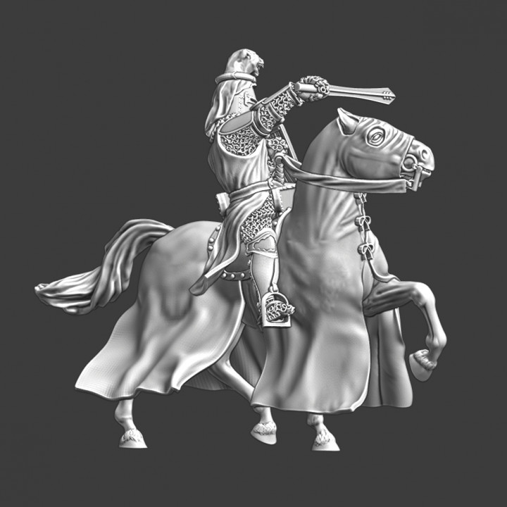 3D Printable Medieval Knight, Louis I Count of Flanders by Northern ...