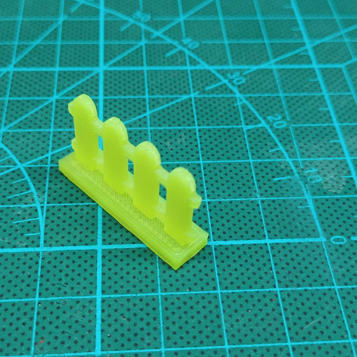 3D Printable Lego fence by Alexander