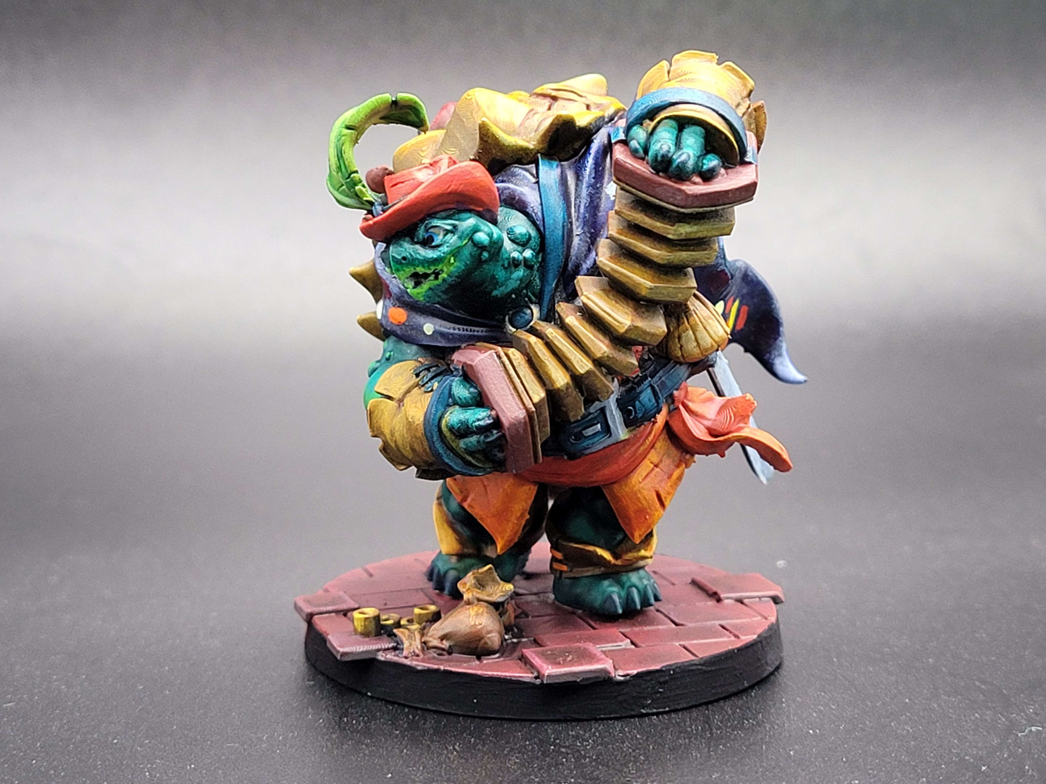 3D Printable Tortle Bard by Bite the Bullet
