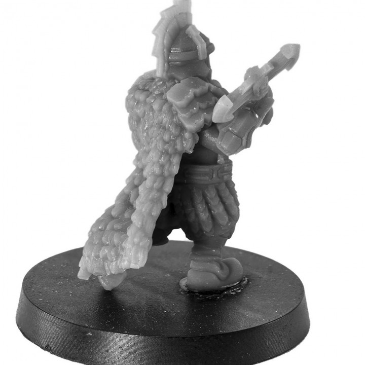 3D Printable Dain Ironfoot, king dwarf by Empire Miniatures